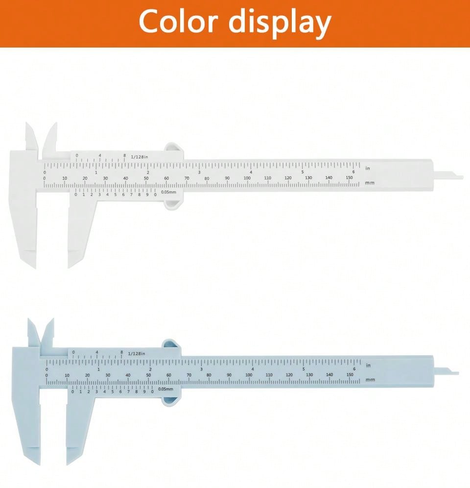 Kcute Plastic Vernier Caliper 0-150mm Measurement Wenwan Jewelry ...