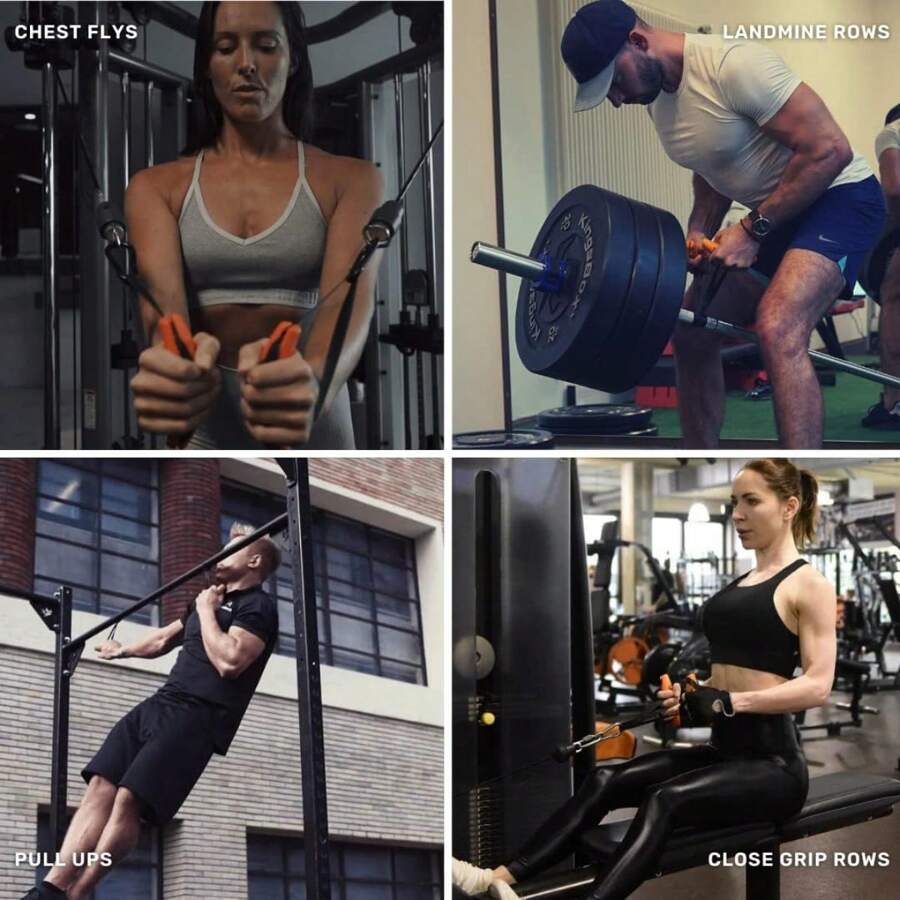 Grips - The Original Gym Pull Up Handles | Neutral Grip Lat Pulldown ...