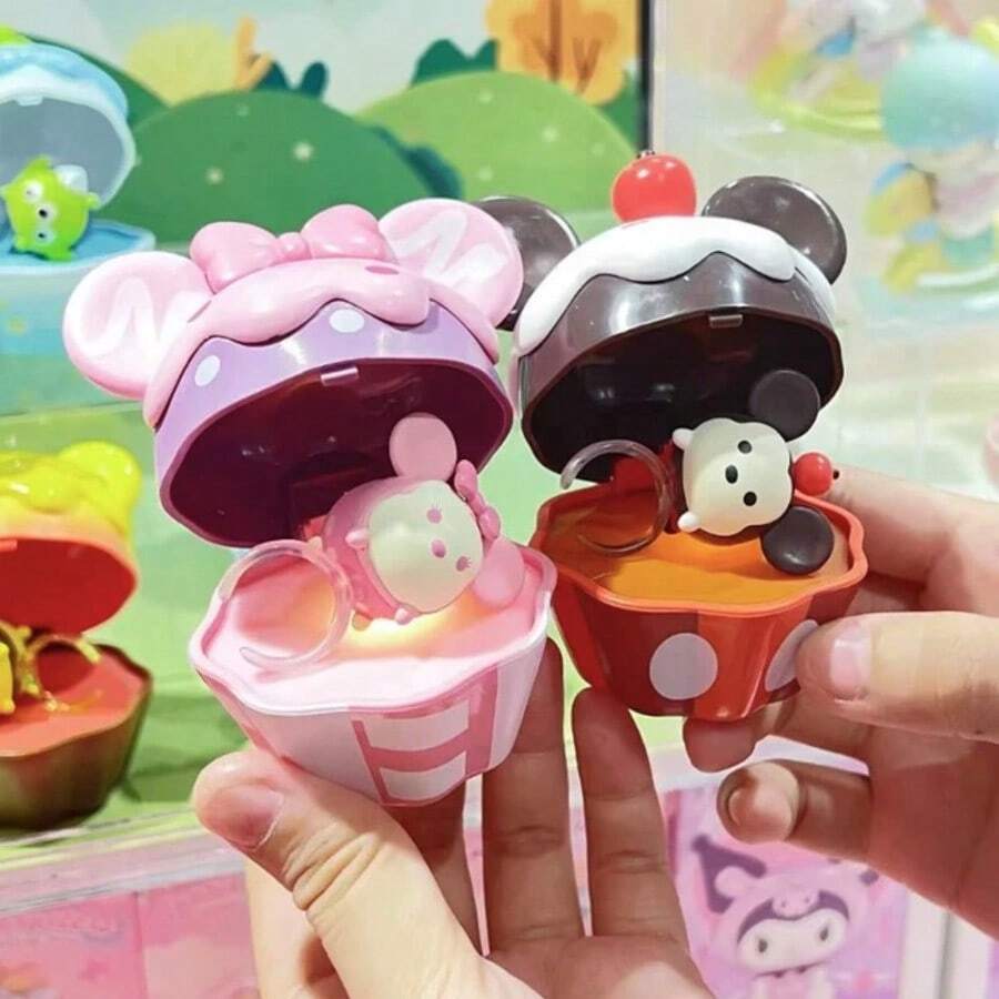 Miniso Disney Songsong Series Cupcake Themed Cake Shape Luminous Blind ...