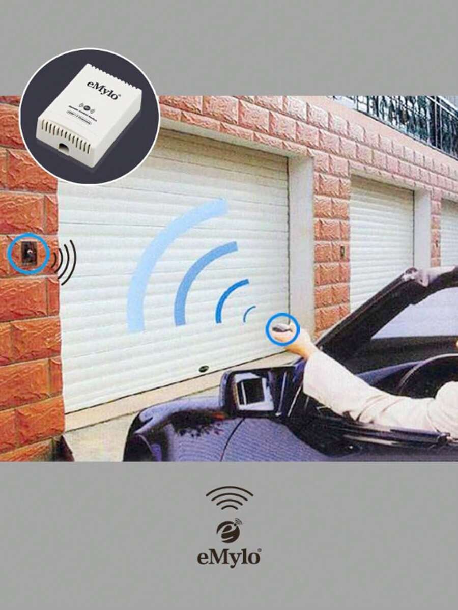 1 Pc EMylo Smart Wireless 220V Relay 1000W RF Remote Control 433 Mhz ...