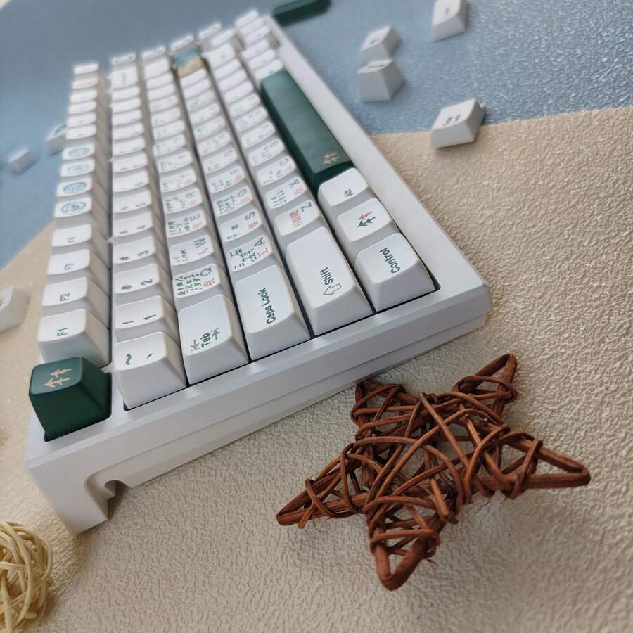Sda High Profile Pbt Keycaps With Sound-Shaping, Bopomofo, Wubi, Xiaohe ...