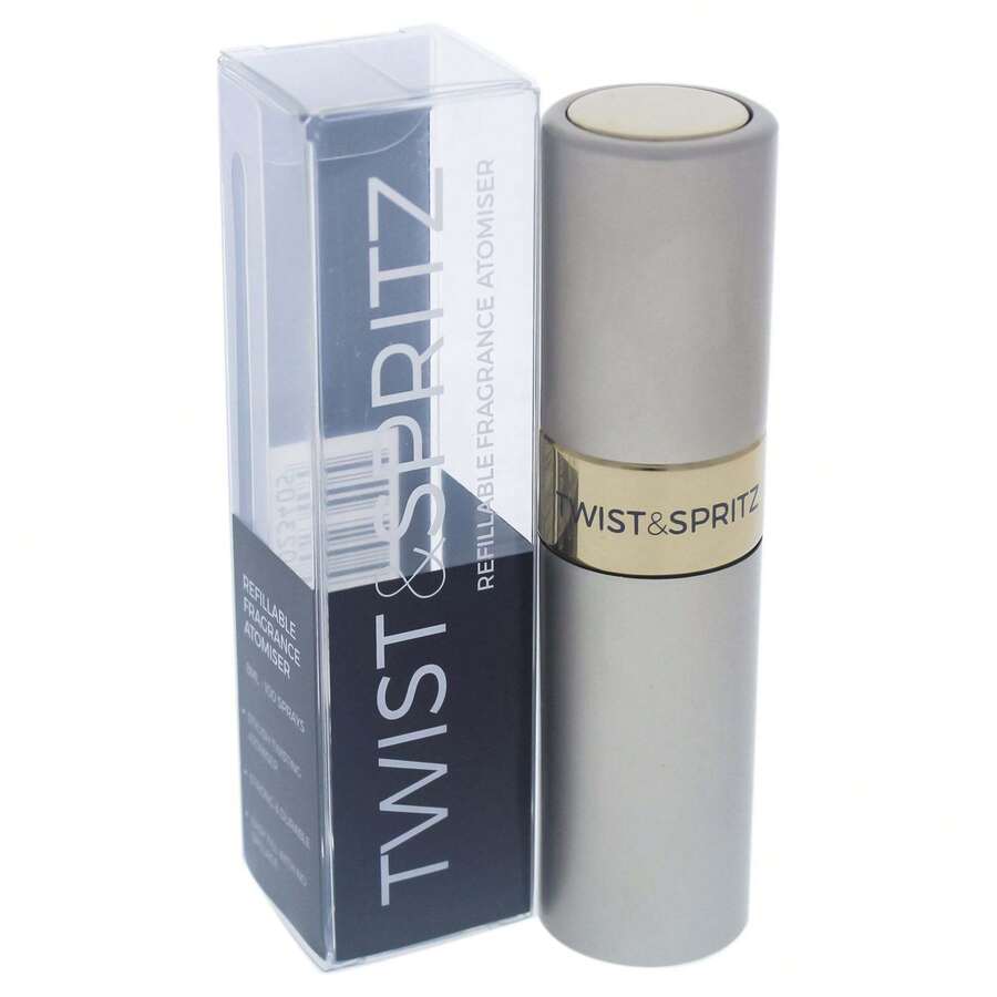 Twist and Spritz Twist and Spritz Atomiser - Silver by Twist and Spritz ...