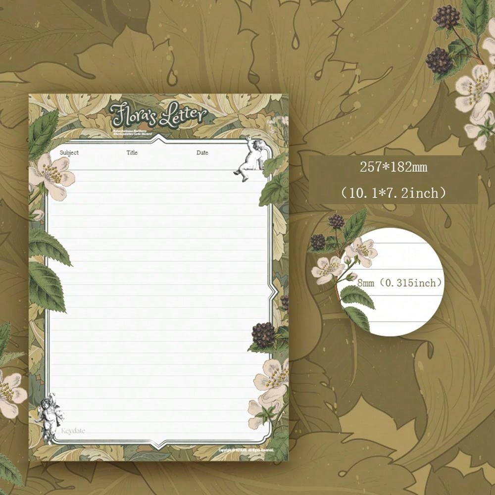 80 Sheets B5 Tearable Retro Medieval Style Memo Notebook For Study ...