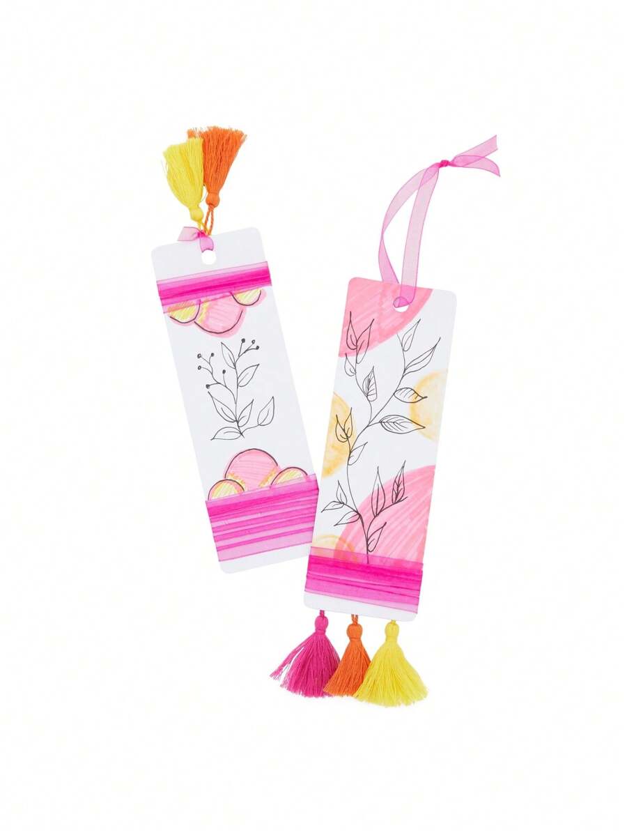 300-Pack Bulk Blank Bookmarks To Decorate, White Plain Cardstock Page ...