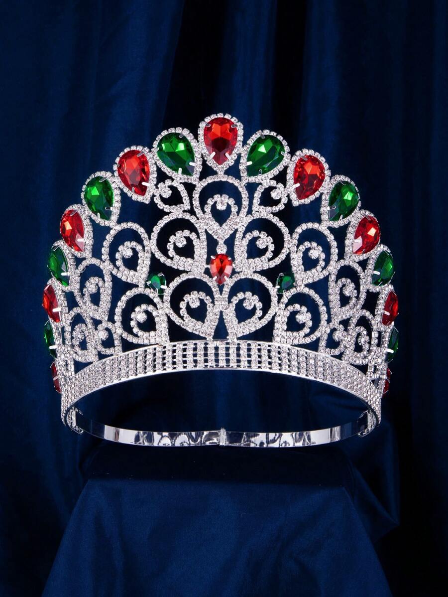 Christmas Style Beauty Pageant Crown For Miss Pageant, Birthday Party ...