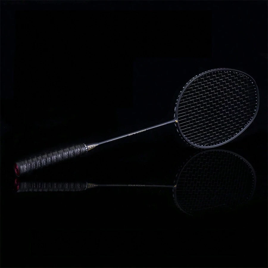 1 pieza Raqueta de bádminton de fibra de carbono de alta calidad ...