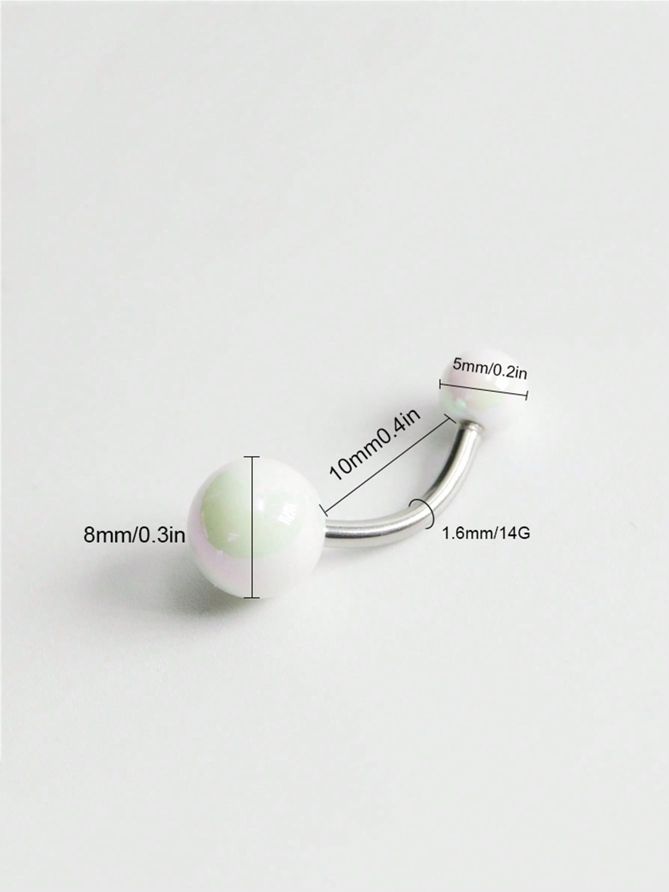 14G Fashion pierced belly button pin accessories for men and women ...