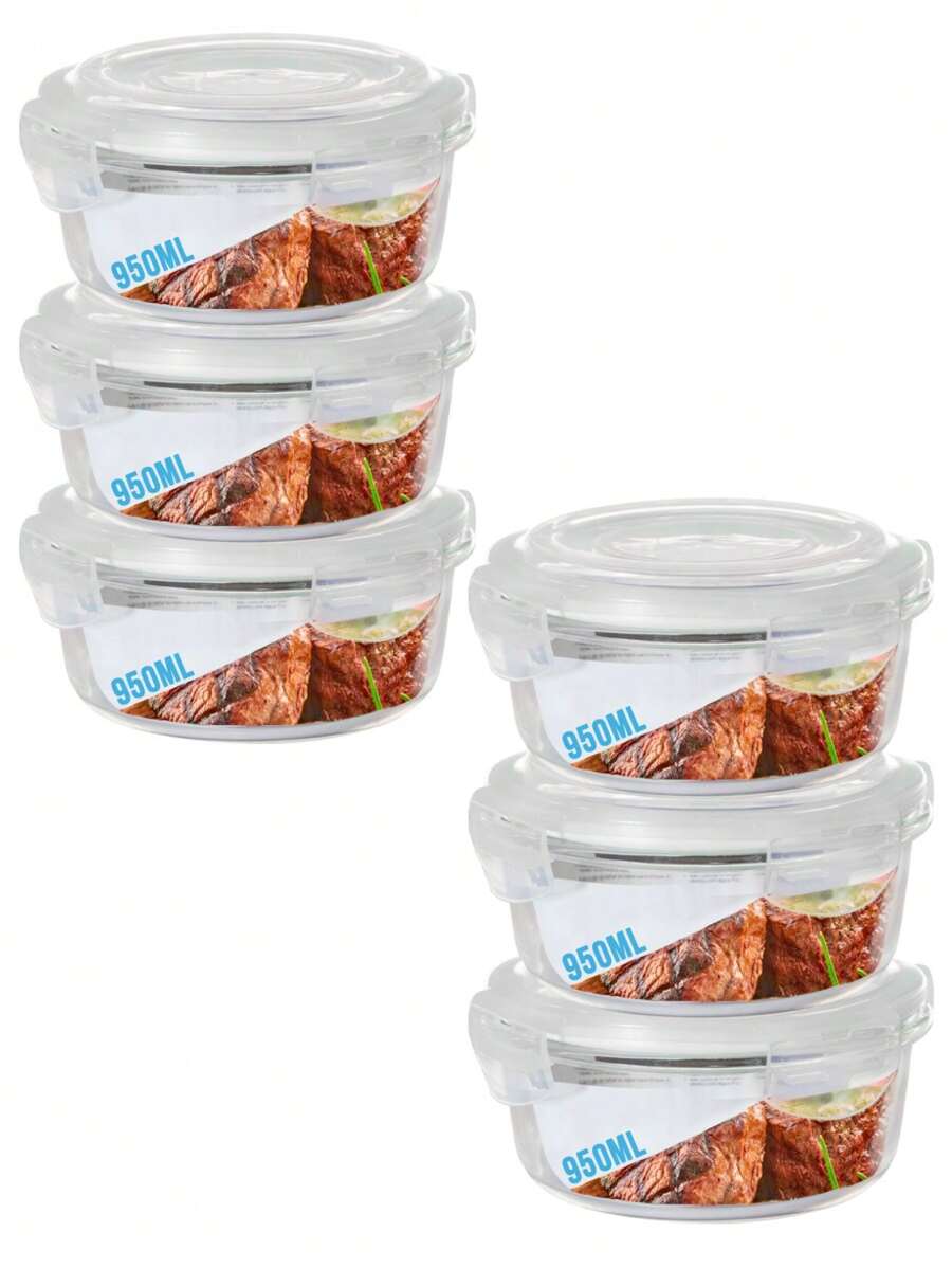Kit With 6 Airtight Jars For AirFryer Of 950ML | SHEIN PT