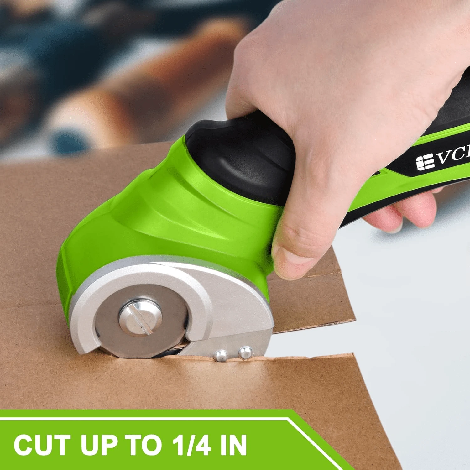 4V Cordless Electric Scissors,Electric Cutter, Zip snip, Cardboard ...