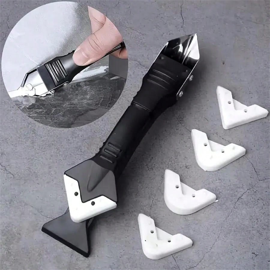5 In 1 Metal Head Sealant Removal Scraper, Grout Remover, Caulk Scraper ...