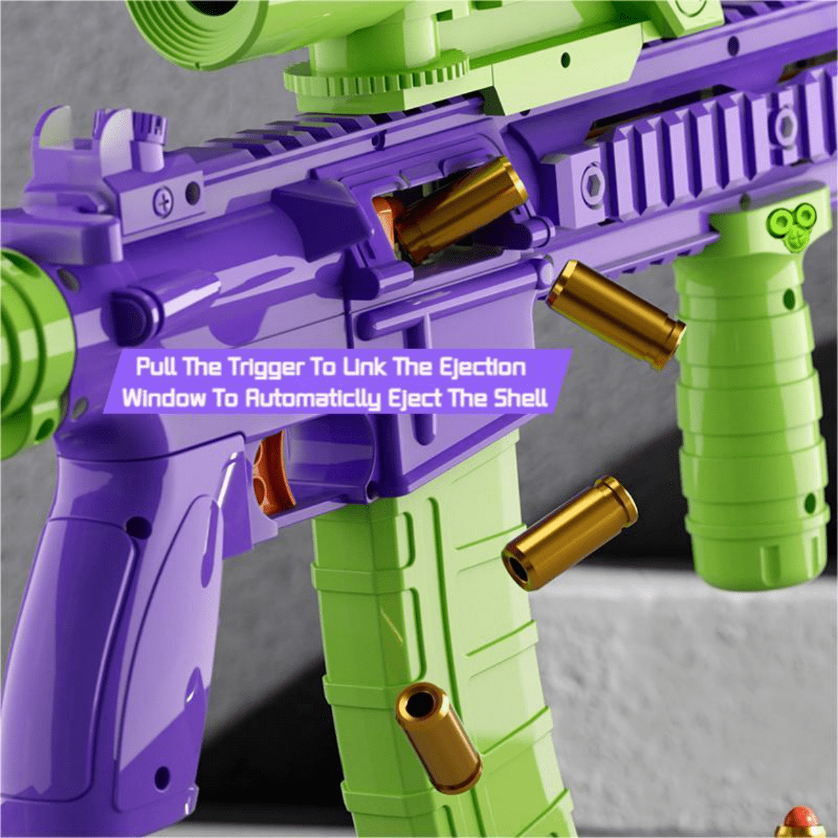 New M4a1 Radish Color Softball Gun Toy Gun Rifle [Mechanical Continuous ...