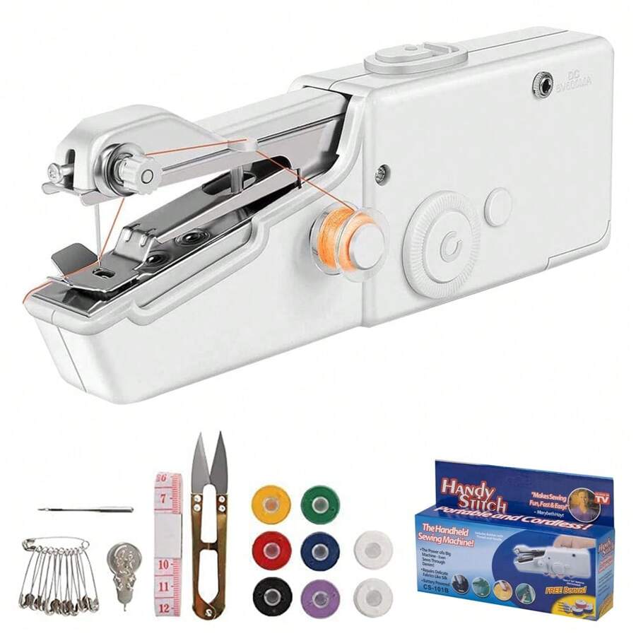 Sewing Machine, Mini Portable Manual Sewing Machine, Easy To Use And ...