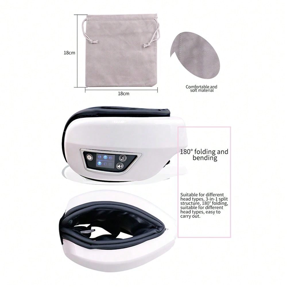 Electric Vibrating Eye Massager Machine Airbag Massage Air Pressure ...