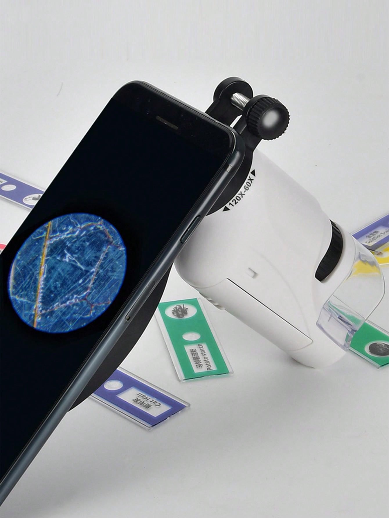 Children's Portable Microscope Toy, Mini Experiment Equipment, Gifts ...