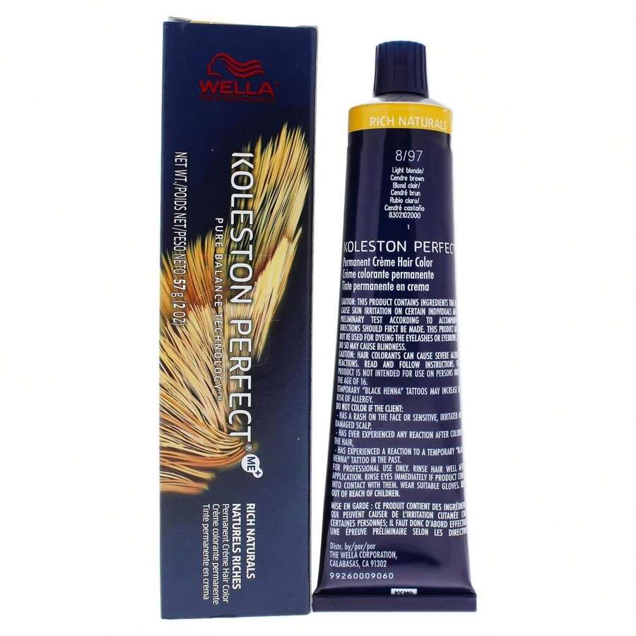 Wella I0087130 Koleston Perfect Permanent Creme Hair Color for Unisex ...