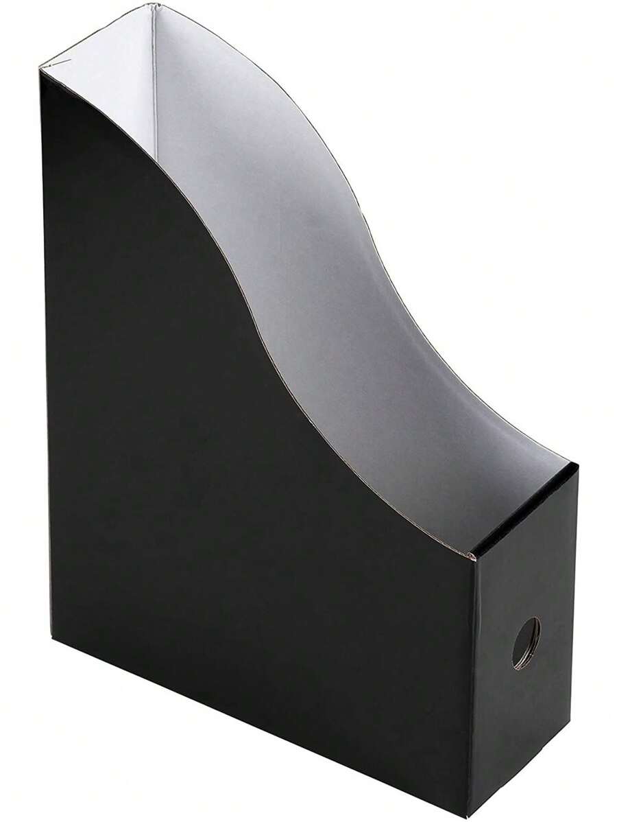 Magazine Holders - 8-Pack Corrugated Cardboard File Holders With Labels ...