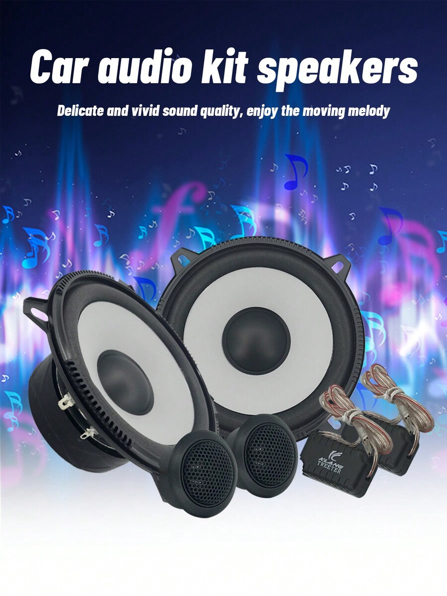 1 Set Of Bemines Kl-A500 Black Aluminium Alloy 5 Inch 800w High ...