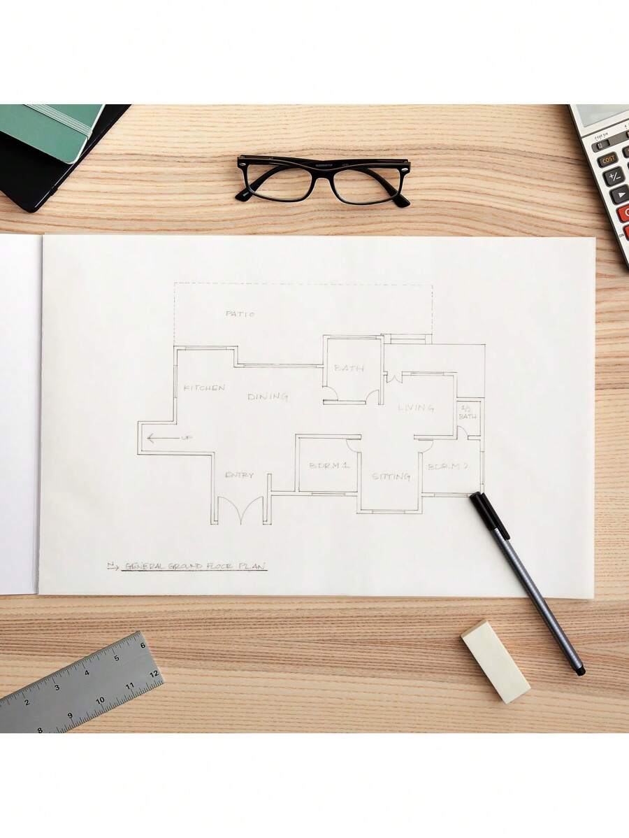 50 Sheets Tracing Paper Pad For Drawing, Translucent 11x17 Vellum For ...