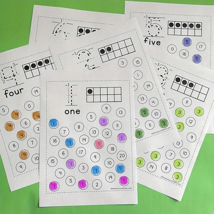 Tracing Numbers 1-100 For Kindergarten: Number Practice Workbook To ...