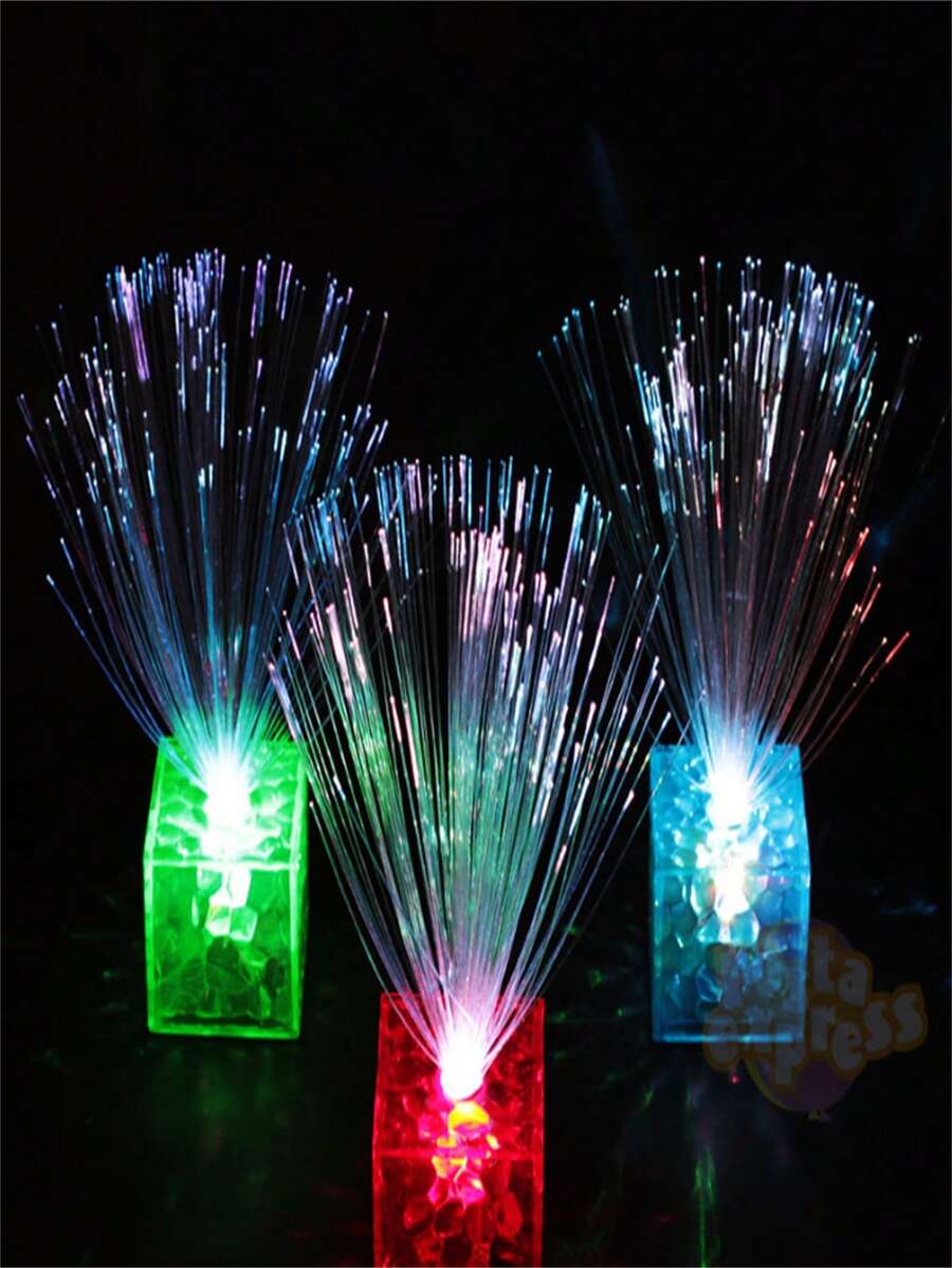 Pack Of 20 Mini Fiber Optic Lights, Fiber Optic Lamps, LED Lights ...