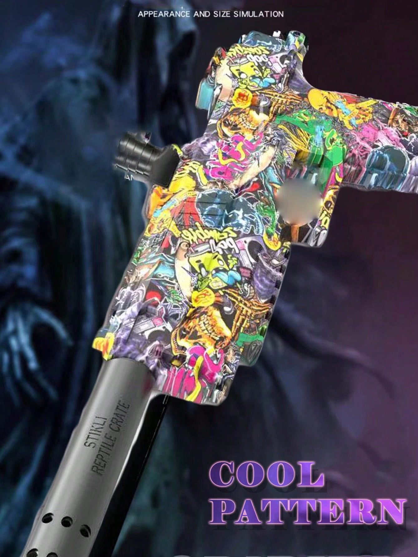 Desert Eagle Water Gun / Evil Spirit Knight Toy Gun / Lolo Colt ...