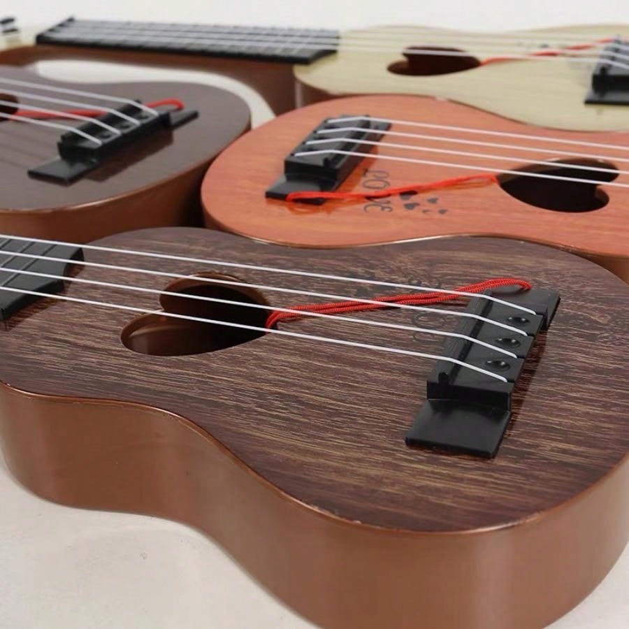 Kids' Ukulele Instrument Toy With Playable Strings | SHEIN USA