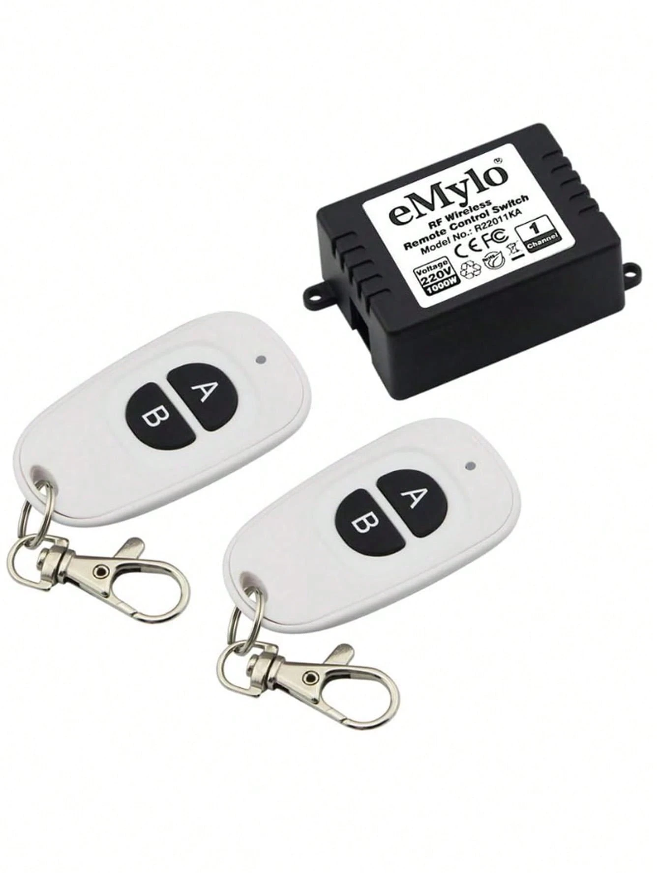 1 Pc EMylo Smart Wireless Remote Switch 220V Relay 1000V 433 Mhz One 1 ...