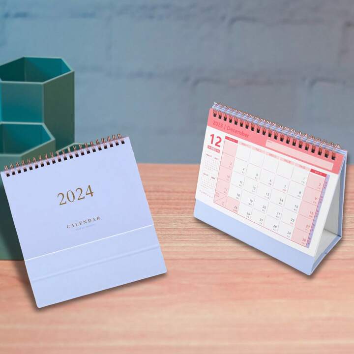 2023-2024 Calendar Desk Calendar Desktop Calendar, Monthly Calendar ...