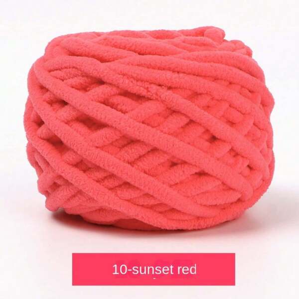 A Ball Of 10 Xihong Ice Strip Scarf Yarn Wool Ball Hand-knitted Diy ...