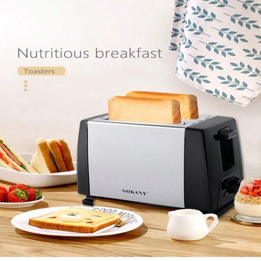 Toaster Home 2 pieces automatic breakfast machine multi-function toaster bread maker | SHEIN USA