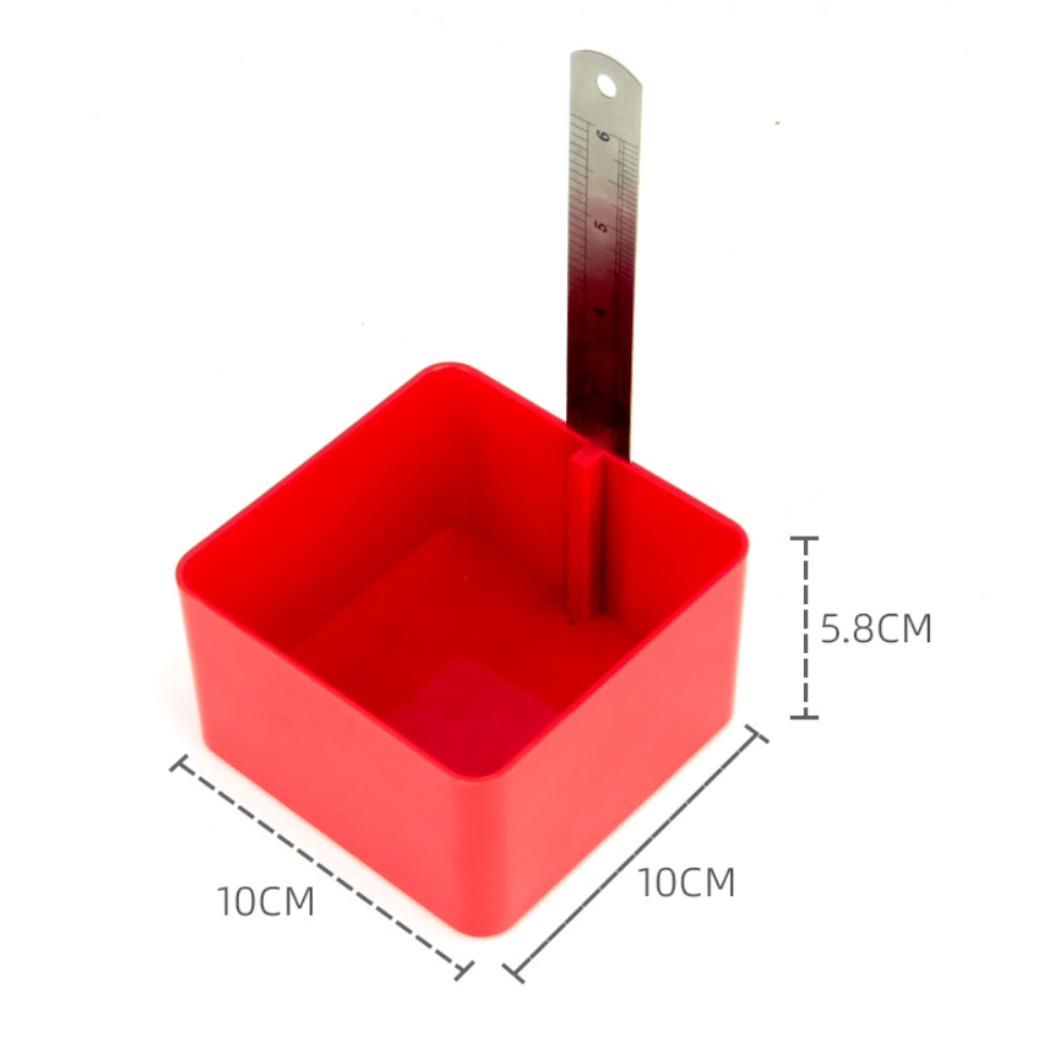 Level Ruler Box Beam Ruler Tile Pasting Tool Leveling Tool Card Holder ...