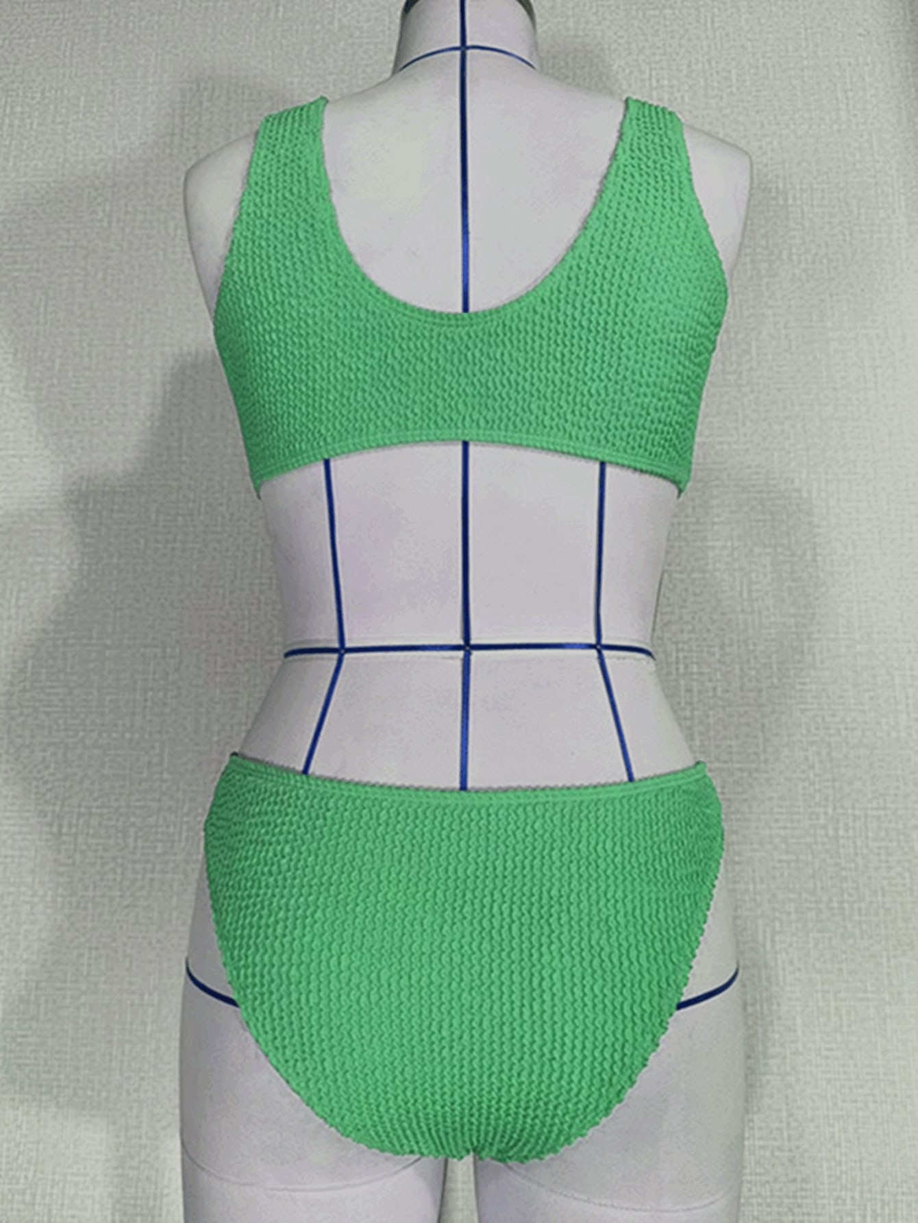 2023 New Sexy Backless Twist Push Up Bikini Set For Women On Beach