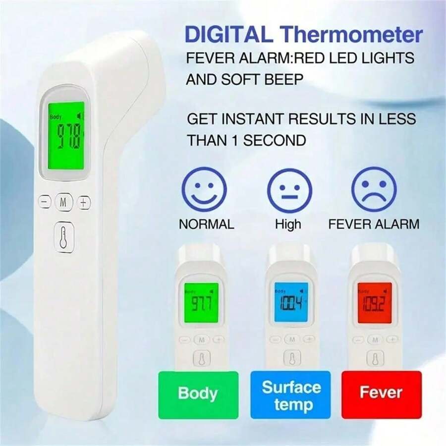 Digital Thermometer, No Touch Forehead Thermometer ,Body Surface Mode ...