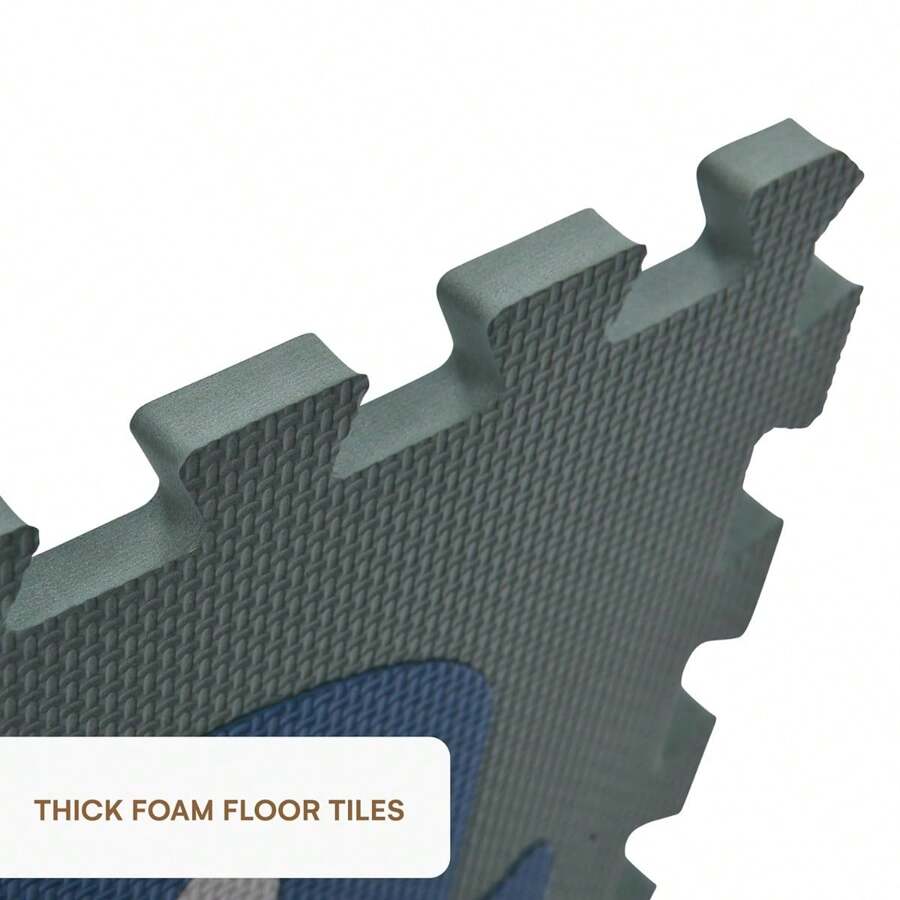 Foam Playmat Numbers & Alphabet - Soft Foam ABC Mat for Floor Babies ...