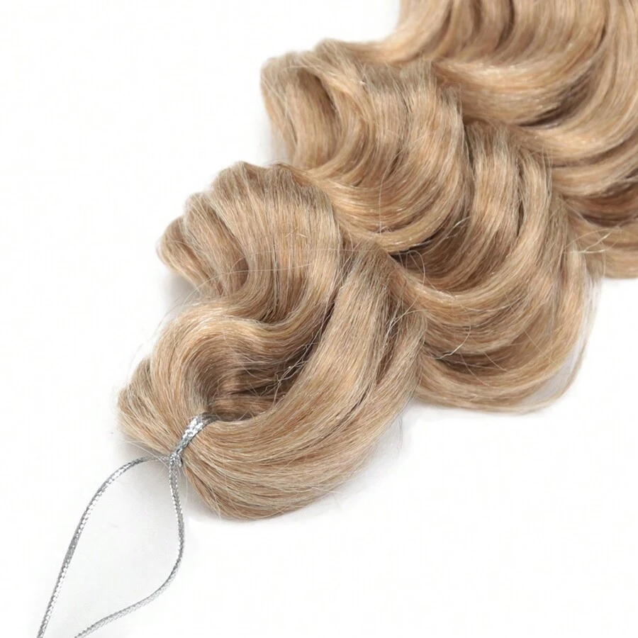 10 inch Deep Wave Ombre Braiding Hair Extension for Box Braids Curly ...