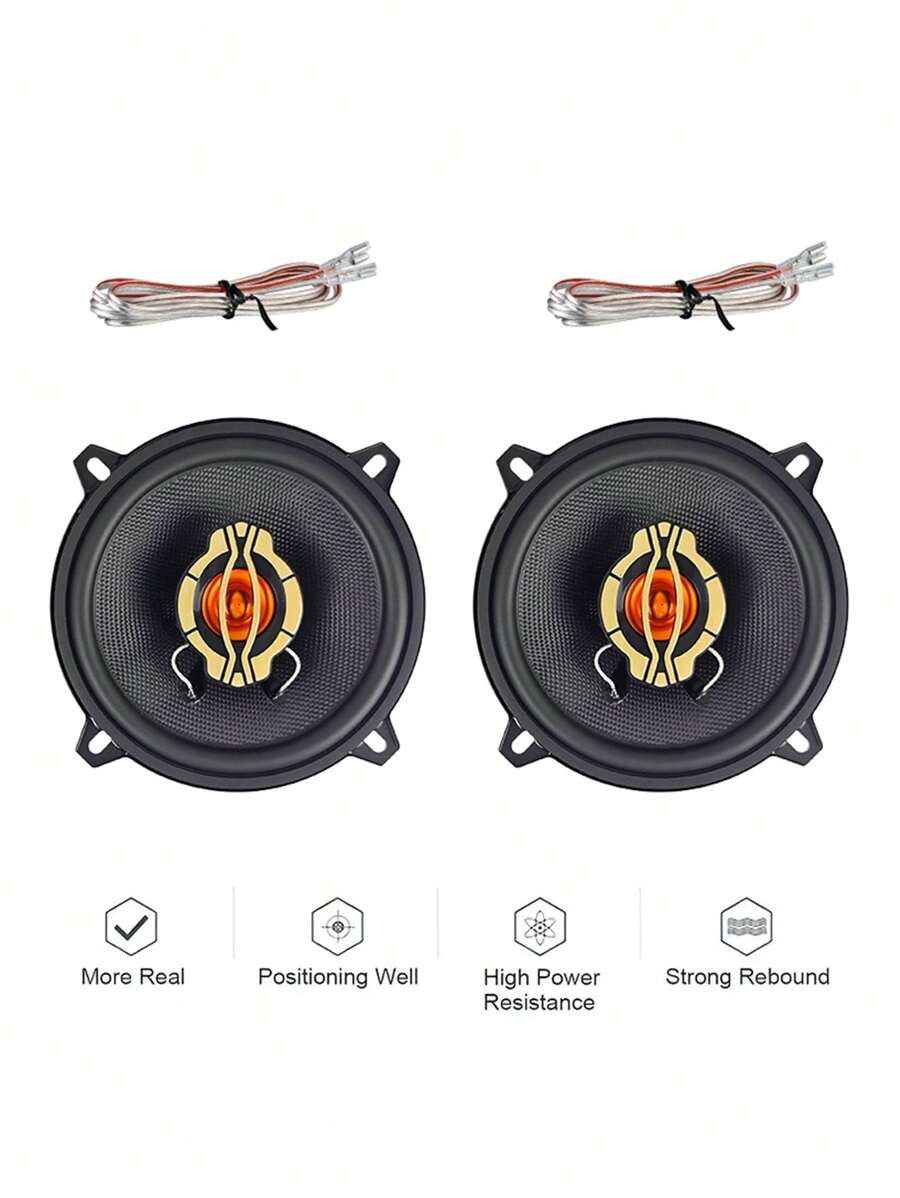 1set BEMINES KL-50B 5-Inch 500W Hi-Fi Aluminum Alloy Coaxial Car ...