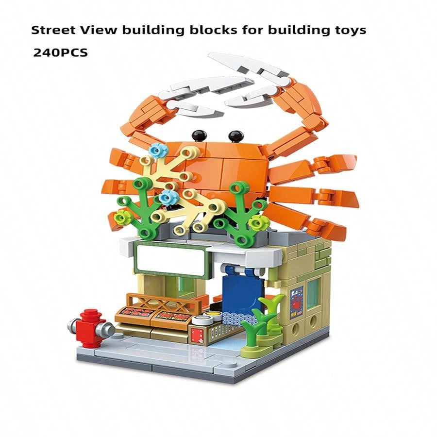 240pcs Small Particle Diy Assembling Building Blocks, Claw Machine ...