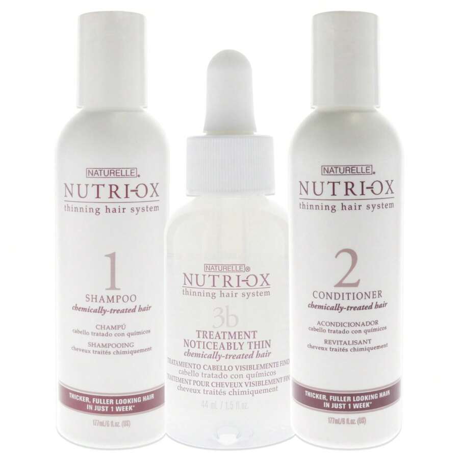 Nutri-Ox NUTRI-OX Extremely Thin Chemically Treated Hair Starter Kit By ...