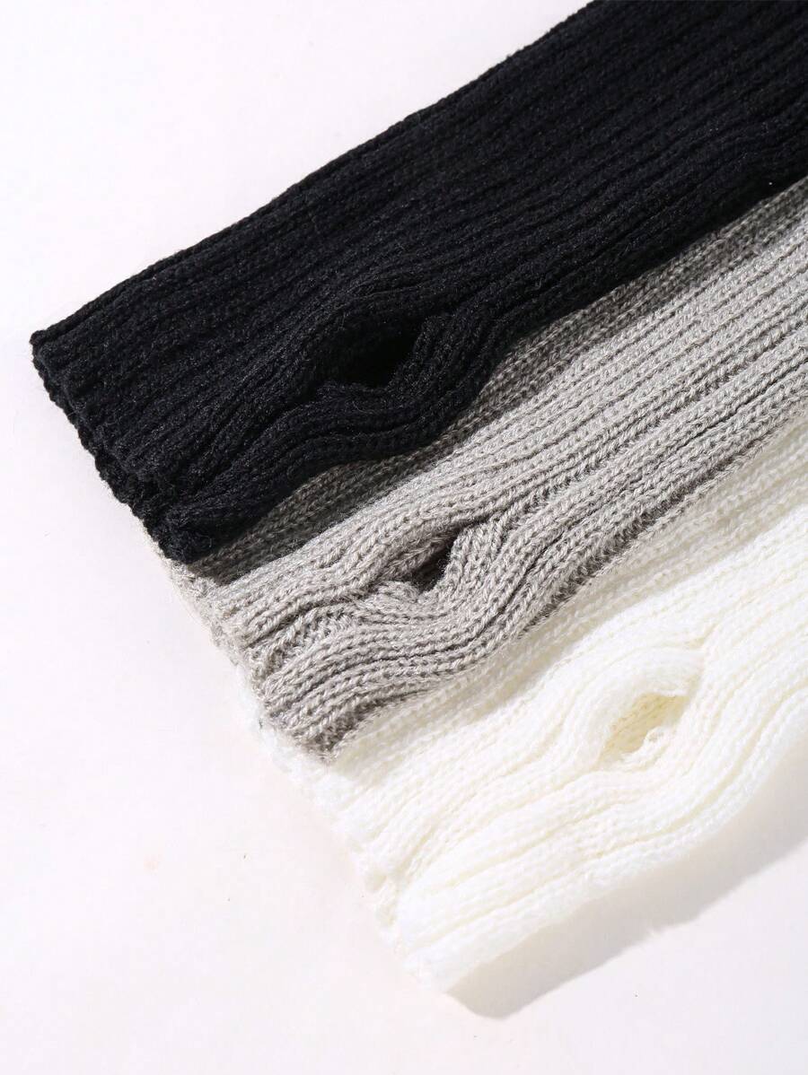 3 Pairs Cute Arm Warmers Kawaii Half Finger Y2K Adorable Accesspties ...
