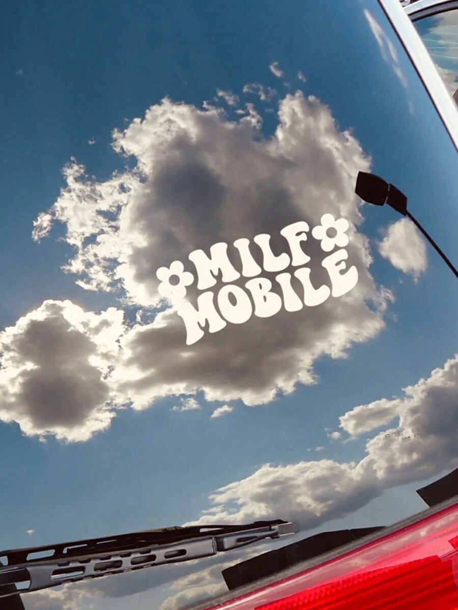 Milf Mobile Cardecal Funny Car Decal Car Window Decal Sticker