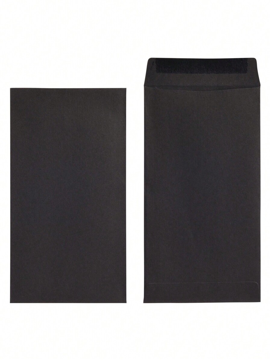 100 Pack Black Money Envelopes for Cash, Budgeting, Money Saving ...