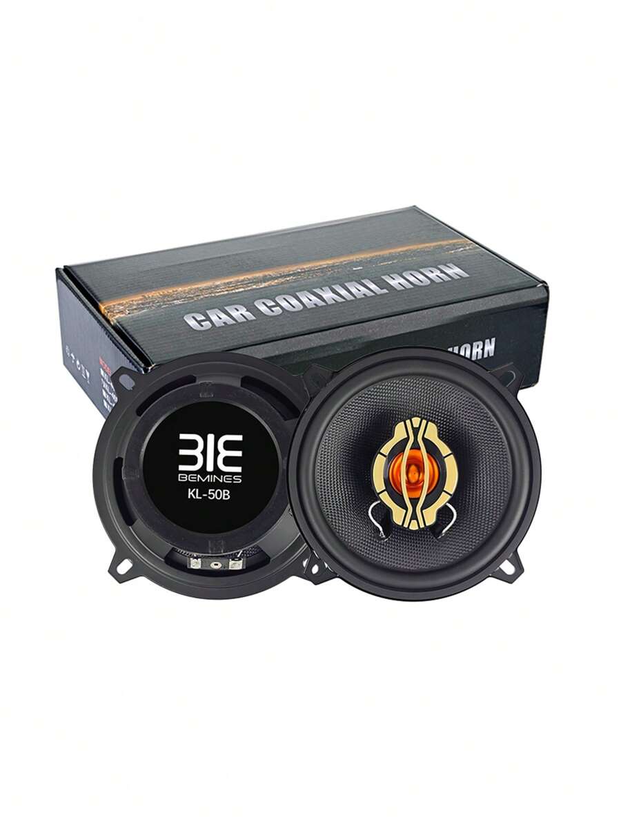 1 Set Of Bemines Kl-50b Black Aluminum 5-Inch 500w High-Fidelity ...