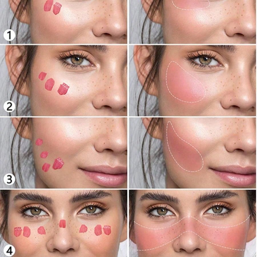 Pearly Blush Pen, Highlighter Contouring Pencil , Shimmer Blush Cream ...