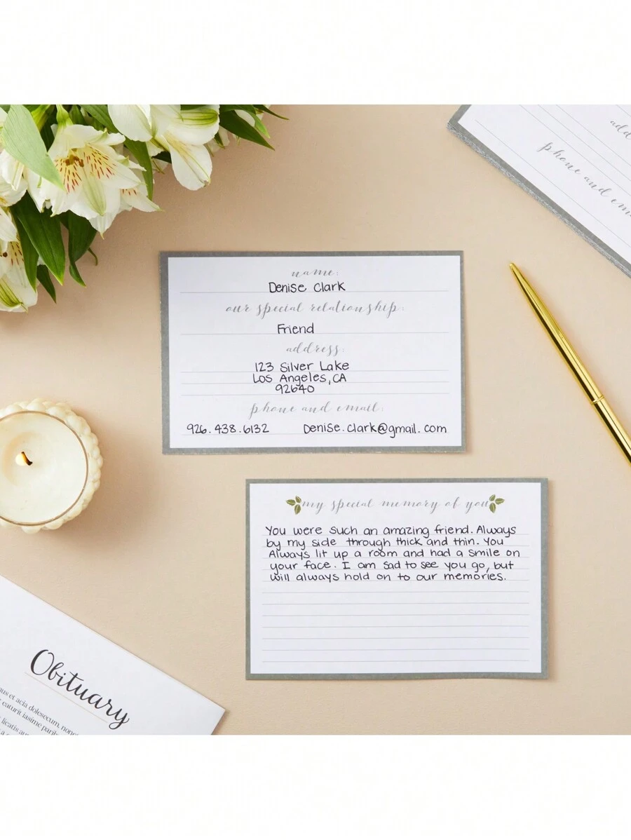 Paper Junkie 60 Pack Blank Sympathy Cards, Share A Memory Card For ...