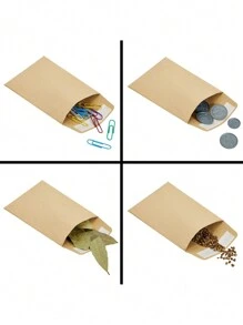 Paper Junkie 100 Pack Small Seed Saving Envelopes, Bulk 3x4 Empty Paper ...