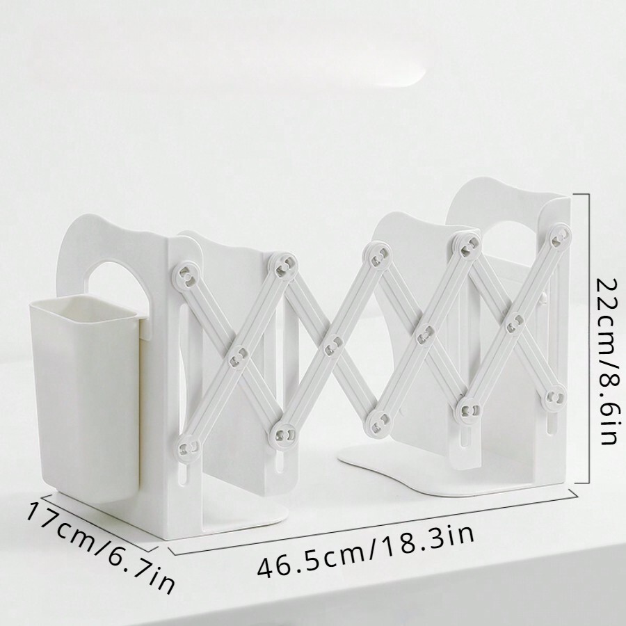 Retractable Desktop Book Stand Foldable And Organizing Bookshelf Shein Usa