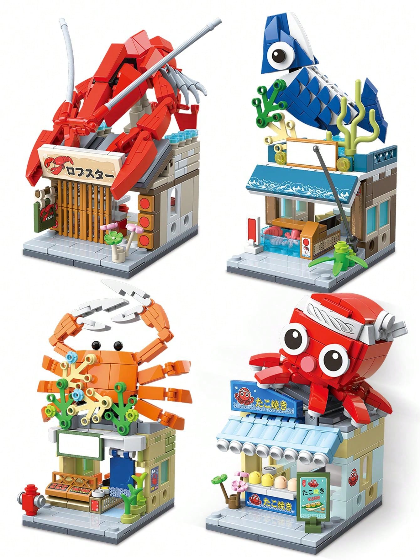 240pcs Small Particle Diy Assembling Building Blocks, Claw Machine ...