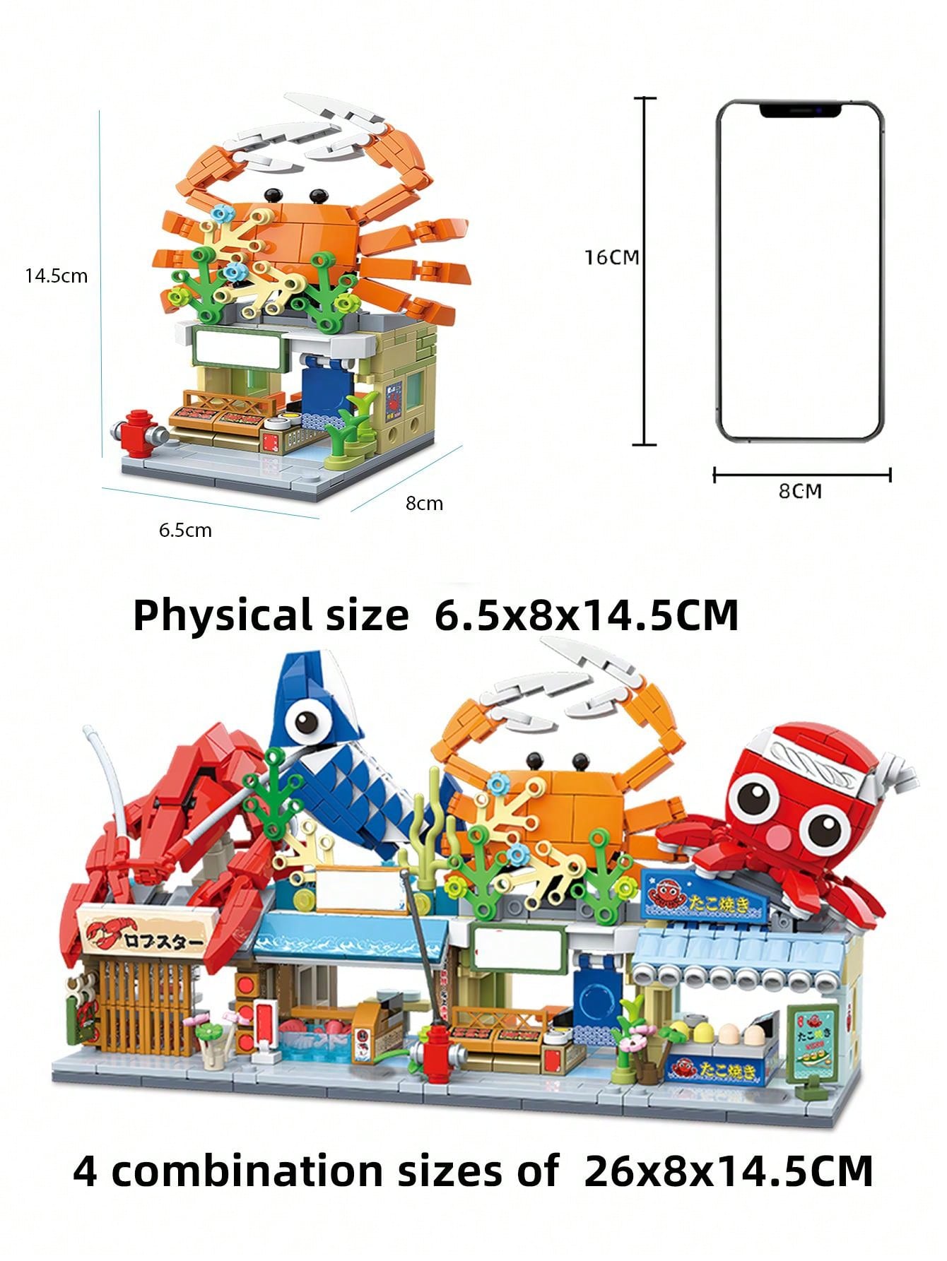 240pcs Small Particle Diy Assembling Building Blocks, Claw Machine ...