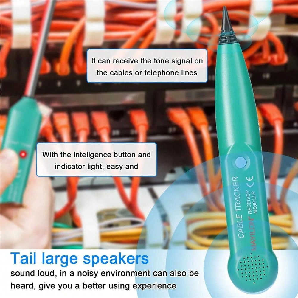 Probador De Cable De Red Con Medidor De Potencia Óptica Vfl, Toner De ...