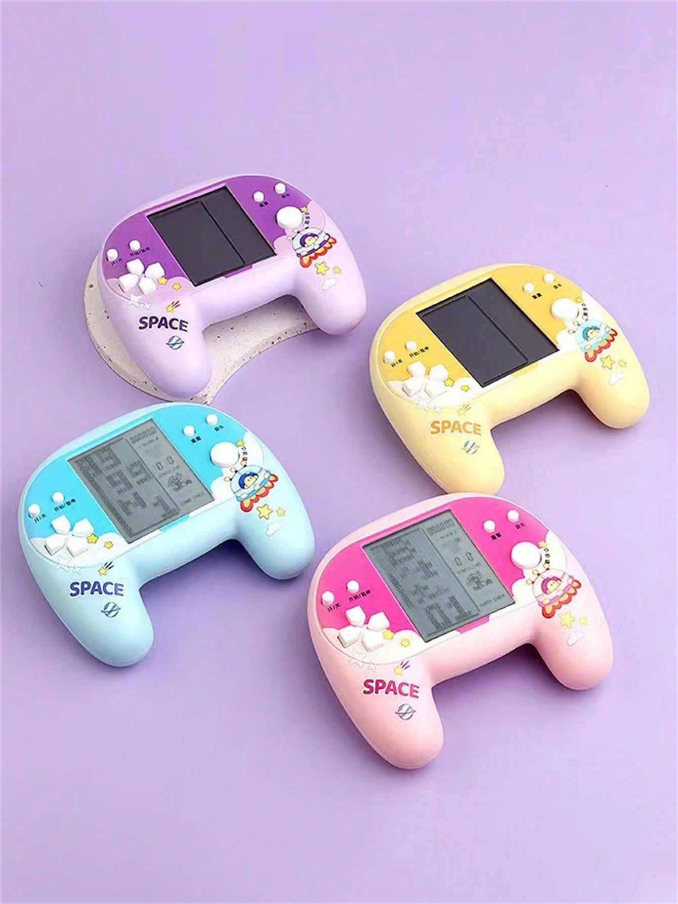 1pc Handheld Game Console With Classic Tetris Game, Large Screen ...